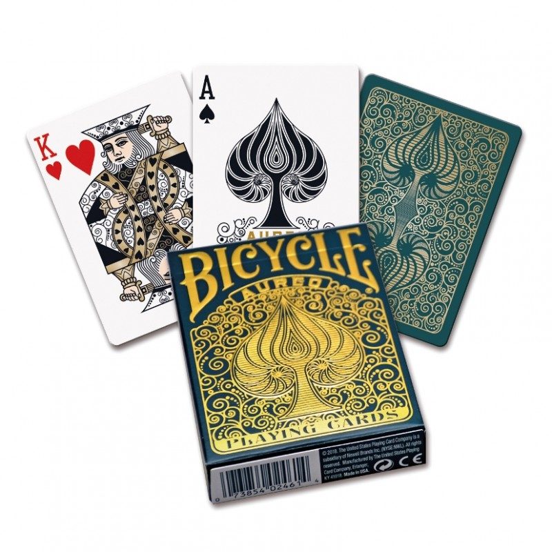 Bicycle karte – Aureo Premium poker deck – TROPIK